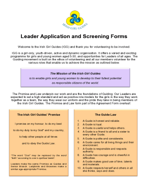 Fillable Online Leader Application and Screening Forms 2019.docx Fax ...