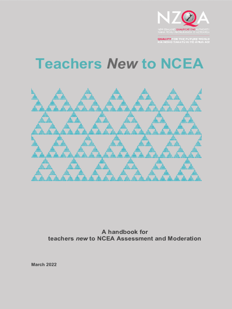 Fillable Online UNDERSTANDING NCEA National Certificate of Educational ...