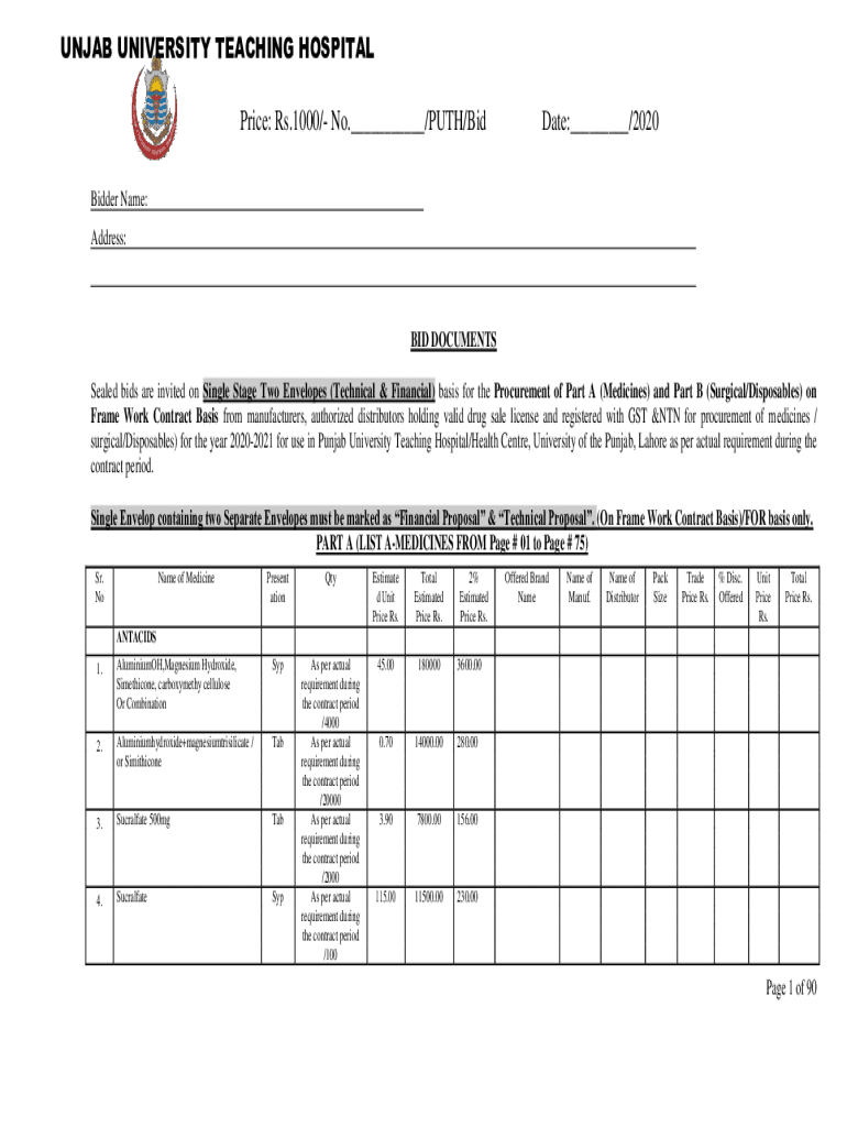 Fillable Online pu edu What bidding procedures are used by ADB-financed projects? Fax Email ...