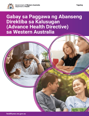 Fillable Online Advance Health Care Directive Form Fax Email Print ...