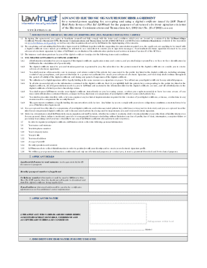Fillable Online Subscriber Agreement - SAFPS Fax Email Print - pdfFiller