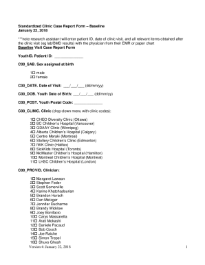 Fillable Online Design and Development of Case Report Forms - template ...