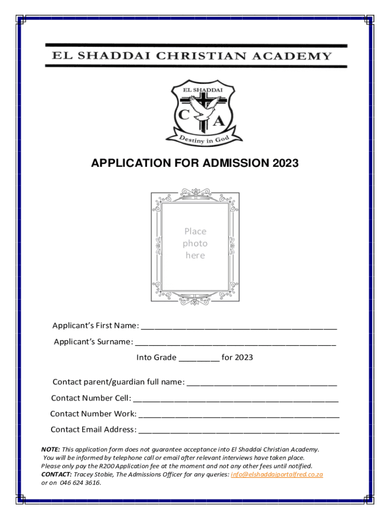 Fillable Online IPOLY HIGH SCHOOL - Form 1 Fax Email Print - pdfFiller