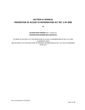Fillable Online Manual-in-terms-of-Section-51-of-the-Promotion-of ...
