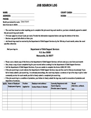 Fillable Online Work Search RecordDepartment of Labor - NY.gov Fax ...