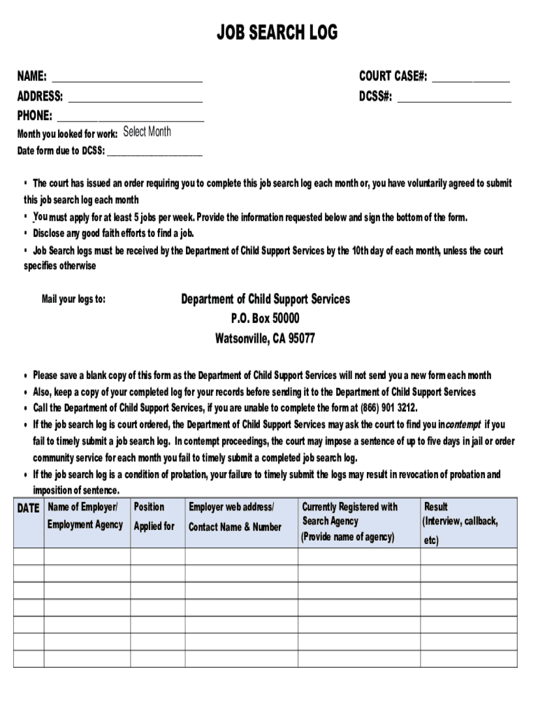 Fillable Online Work Search RecordDepartment of Labor - NY.gov Fax ...