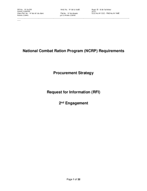 Fillable Online Request for information guide: RFI meaning, tips ...