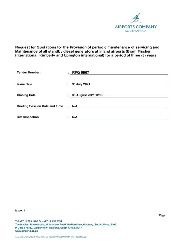 Fillable Online Procurement plans - eTenders Portal Fax Email Print - pdfFiller