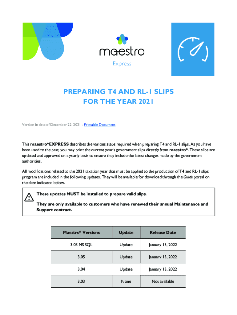 Fillable Online Preparing T4 and RL1 Forms - YouTube Fax Email Print ...