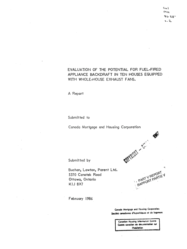Fillable Online publications gc Combustion Safety for Natural Draft ...