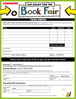 Fillable Online Please choose your titles from the selection below only and ... Fax Email Print ...