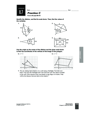 Fillable Online Dilations Worksheet FINAL KEY.pdf Fax Email Print ...