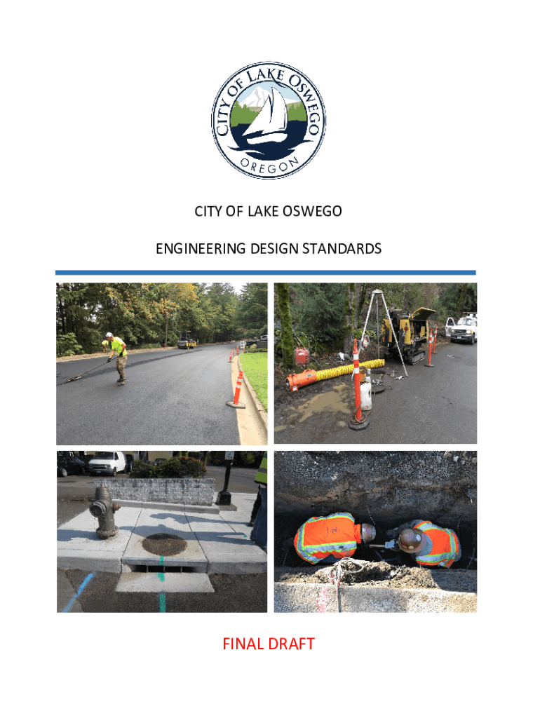 Fillable Online Engineering Design Standards (02) - City of Lake Oswego Fax Email Print - pdfFiller