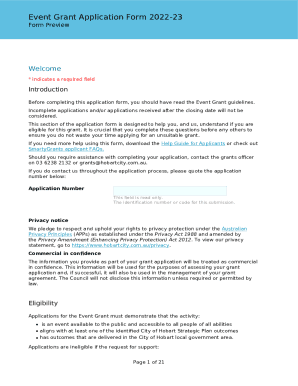 Fillable Online GRANT APPLICATION FORM FOR 'GRANTS FOR AN ... Fax Email ...