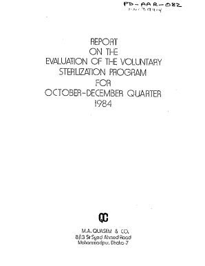 Fillable Online pdf usaid REPORT ON THE EVALUATION OF THE VOLUNTARY ...