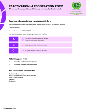 Fillable Online Registration forms and letters - Electoral Commission ...