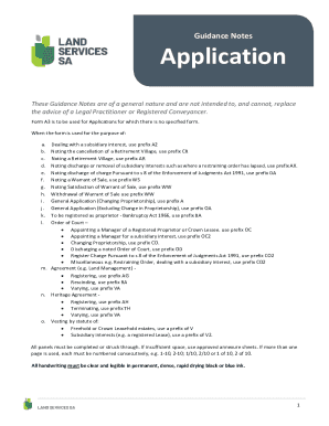 Fillable Online Application for Lapsing of a Caveat These guidance ...