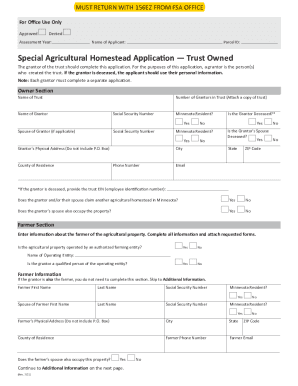 Fillable Online Form CR-H, Homestead Application - Beltrami County Fax ...