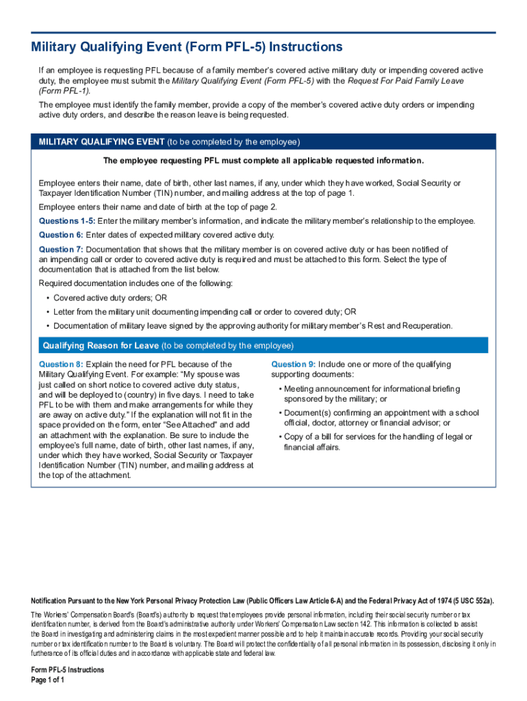 Fillable Online Qualifying Military Event App (PFL 1A, 5-5T, Statement ...