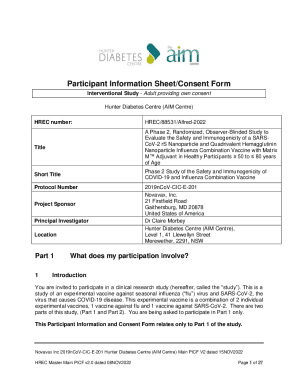 Fillable Online Master ICF Template (for general use) - Aim Centre Fax ...