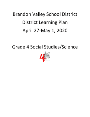 Fillable Online brandonvalley k12 sd Brandon Valley School District ...