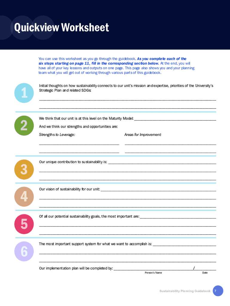 Fillable Online Local government planning for sustainability and resilience Fax Email Print ...