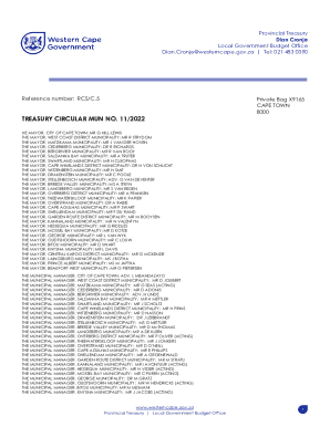 Fillable Online Treasury Circular No 24 of 2022 - Audit Information ...