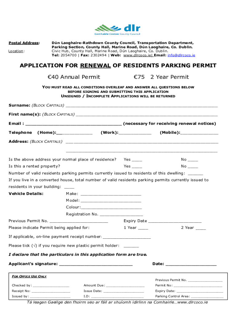 Fillable Online Proposed Addition to the Record of Protected Structures ...