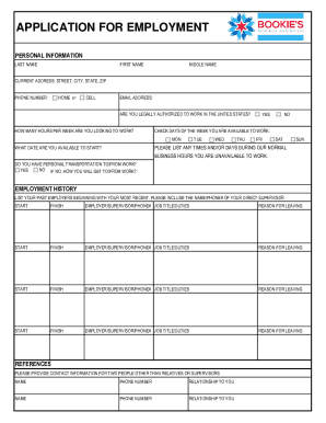 Fillable Online Job Application - Paradise Pet Hotel & Day Spa Fax ...