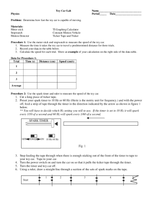 Fillable Online Toy Car Motion Lab.doc - Name:Period - Course Hero Fax ...