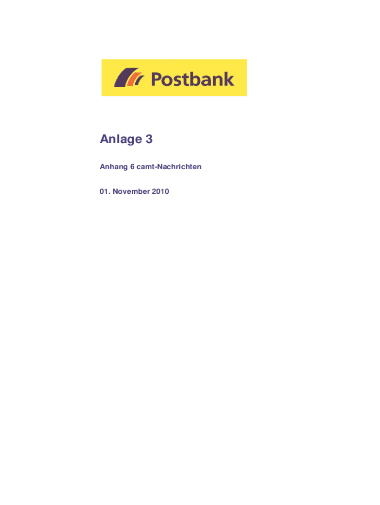 Fillable Online Deutsche Postbank Overview and Company Profile Fax Email Print - pdfFiller