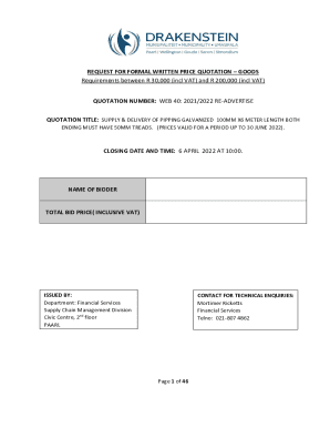 Fillable Online Quotation Letter Format and Samples - Byjus Fax Email ...