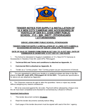 Fillable Online bcjaps net Tender Notice Sample Clauses - Law Insider ...