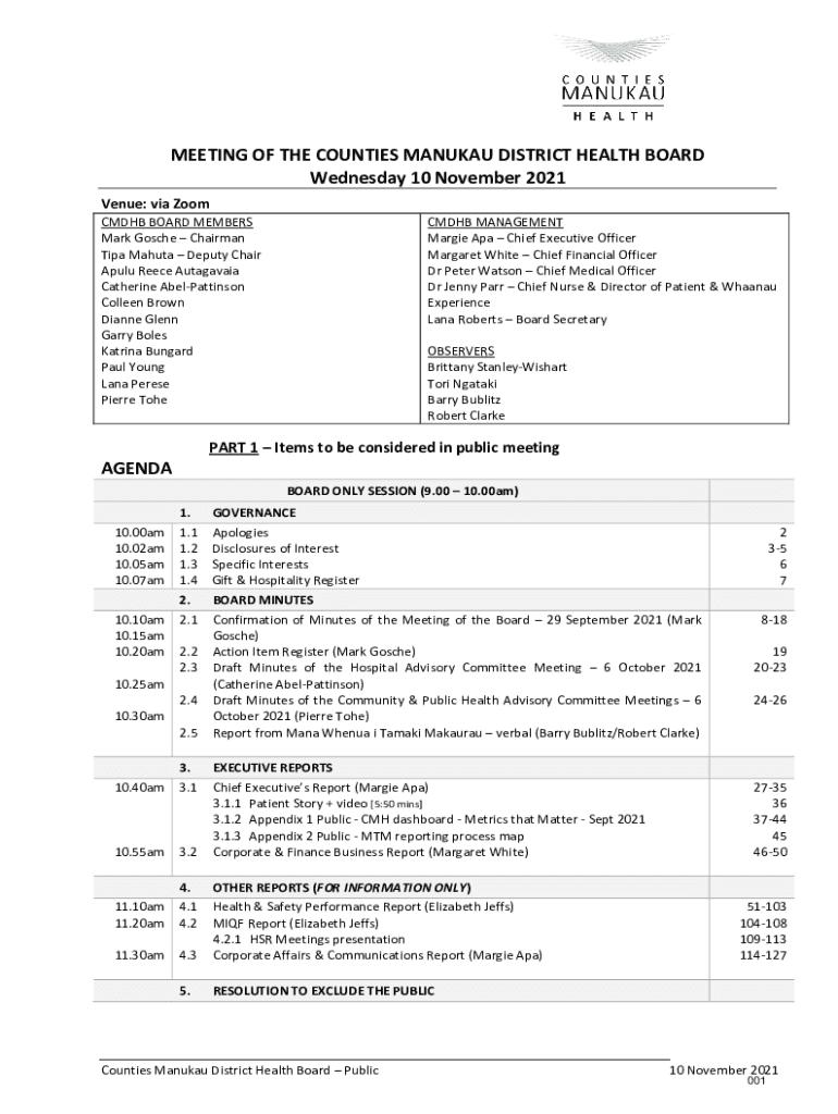 Fillable Online Talanoa: Counties-Manukau Chair Vui Mark Gosche ...