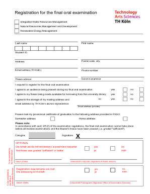 Fillable Online Integrated Water Resources Management (Master's program ...
