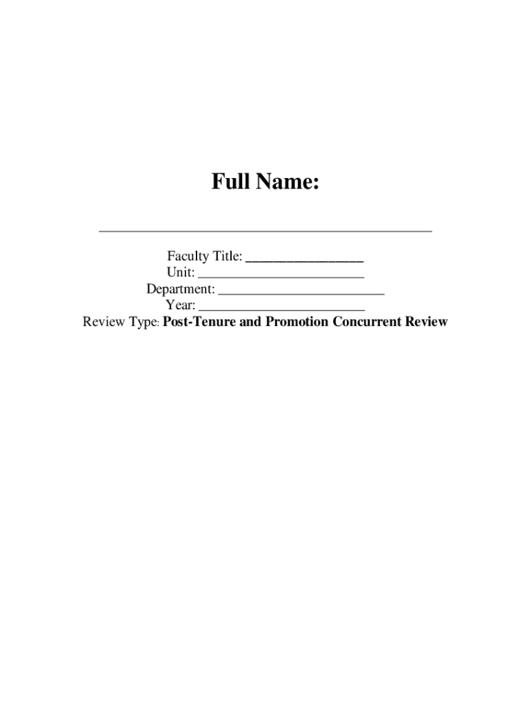 Fillable Online Dossier Format and Checklist Promotion (to Full ...