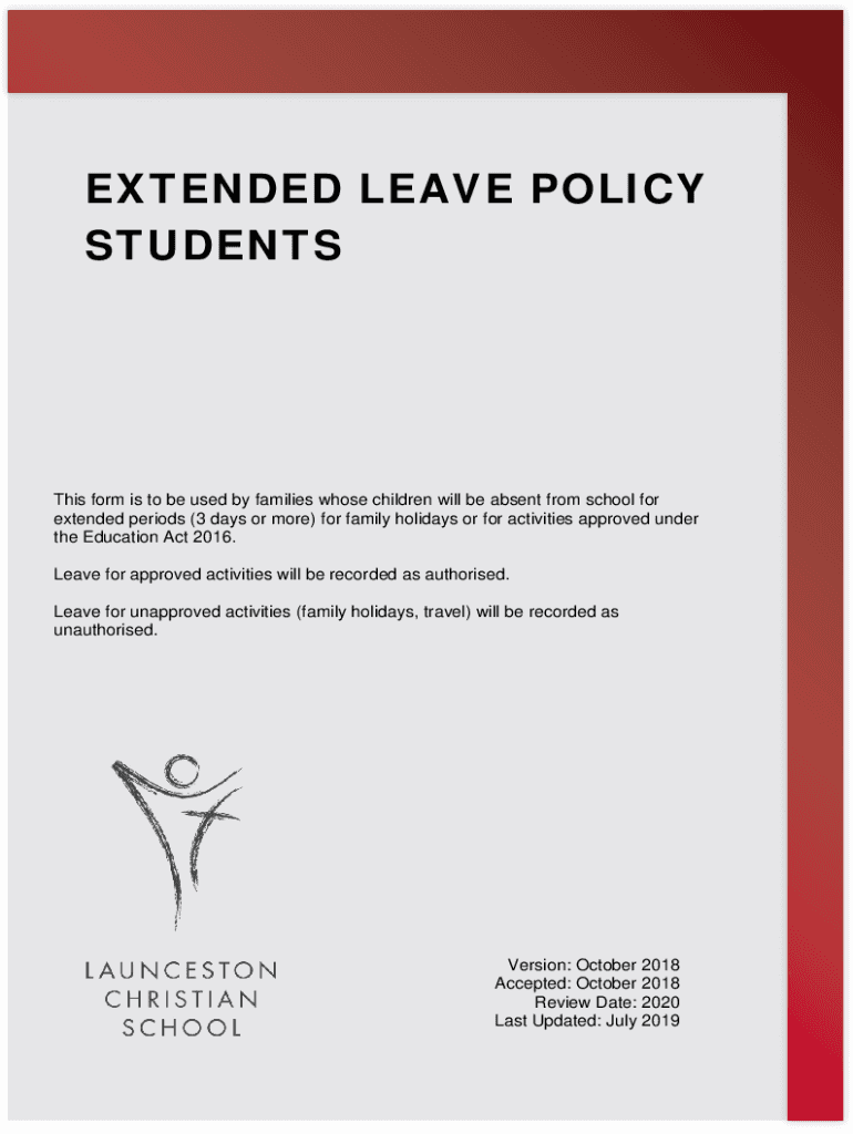 Fillable Online How To Write A Leave Extension Letter (With Template ...