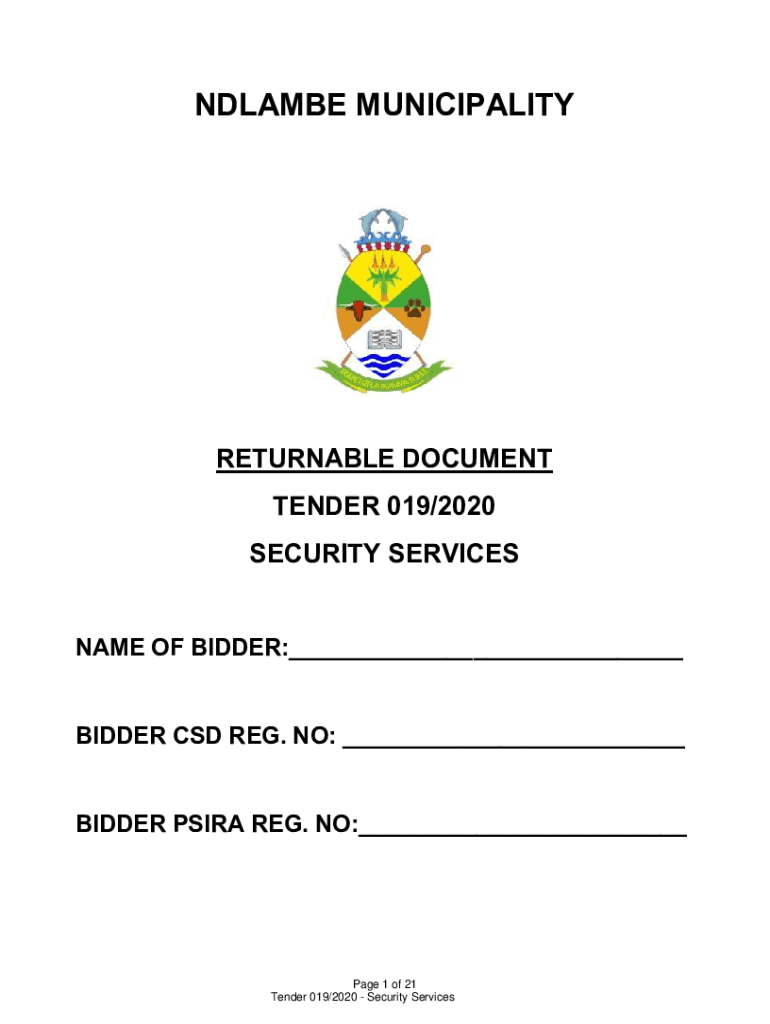 Fillable Online ndlambe gov of 57 (NB: ATTACH A COPY OF CSD ...