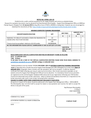 Fillable Online The RFQ: A request for quotation how-to guide with ...