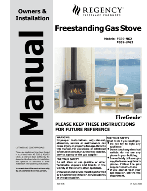 Fillable Online GAS RANGE OWNER'S MANUAL - Sears Parts Direct Fax Email ...