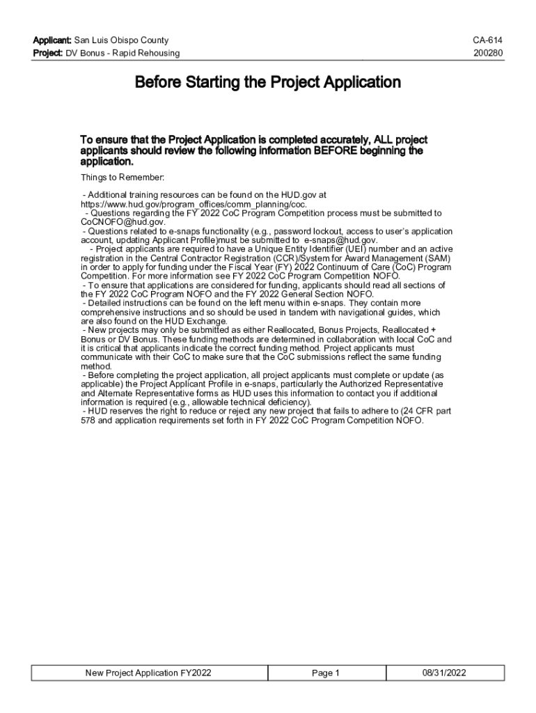 Fillable Online Before Starting the Project Application - Squarespace Fax Email Print - pdfFiller