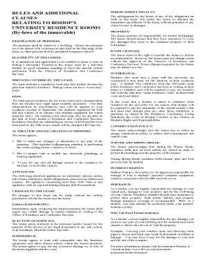 Fillable Online Use of Premises Sample Clauses - Law Insider Fax Email ...