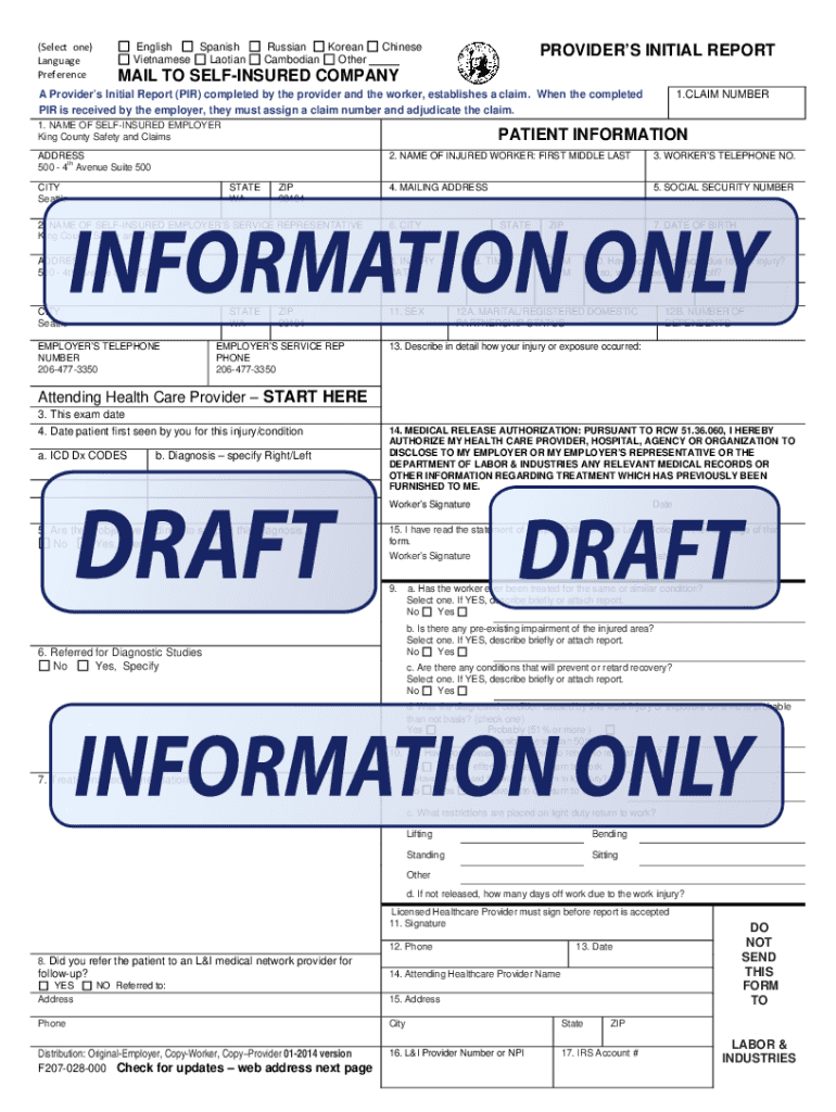 Fillable Online Disability Benefits Forms Insurers and Self-Insured ...