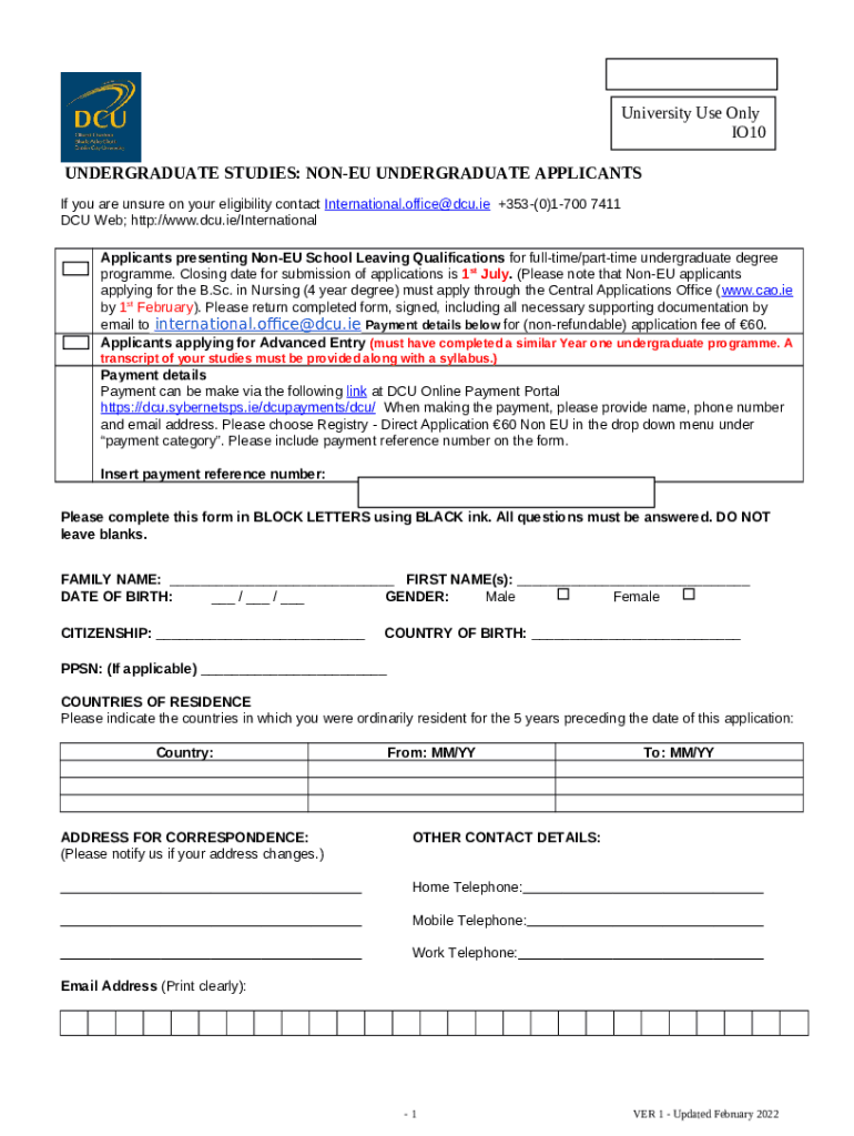 DIRECT APPLICATION Doc Template | pdfFiller