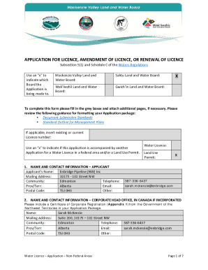 Fillable Online WL - Application Form - Non-Federal Areas - wlwb.ca Fax ...