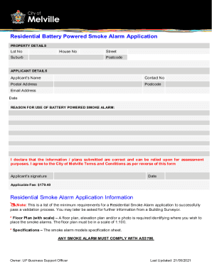 Fillable Online How to test your smoke detectors and fire alarms Fax ...