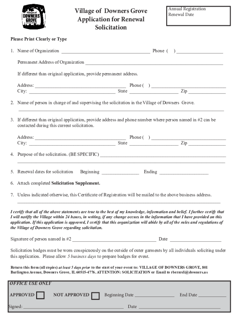 Fillable Online Registration Renewal and ID Cards - Illinois Secretary ...