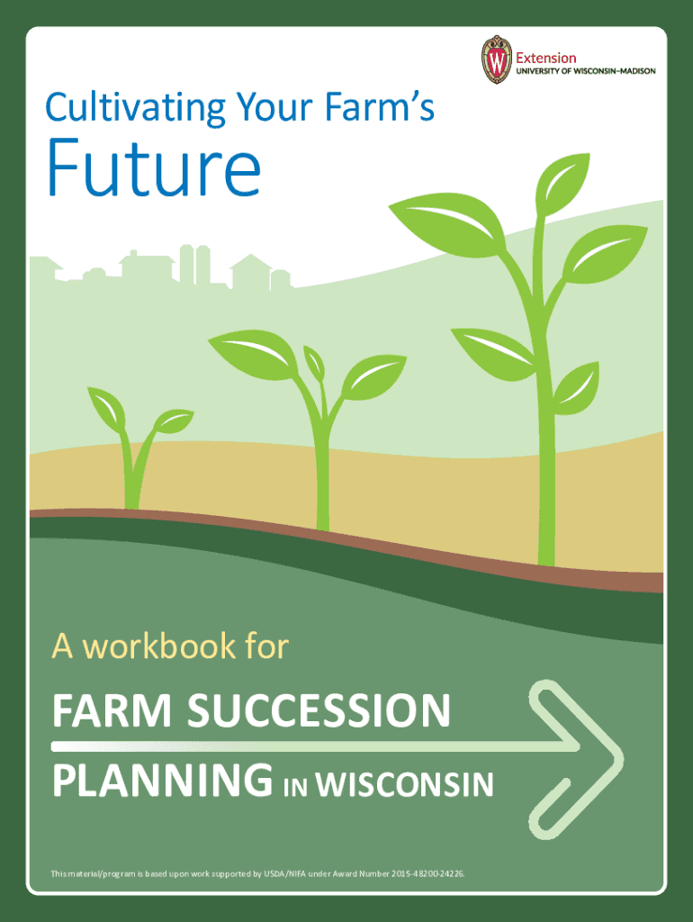 Fillable Online A workbook for Farm Succession Planning in Wisconsin ...