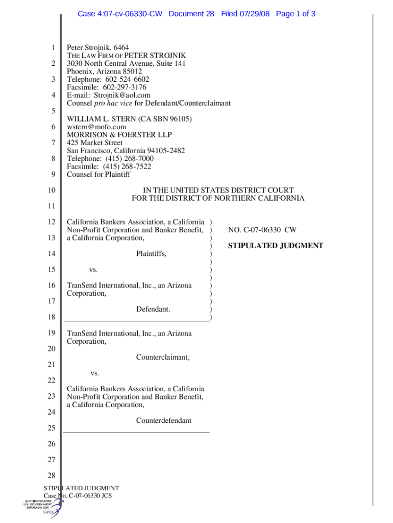 Fillable Online Peter Strojnik P.C. - a Phoenix, Arizona (AZ) Law Firm ...
