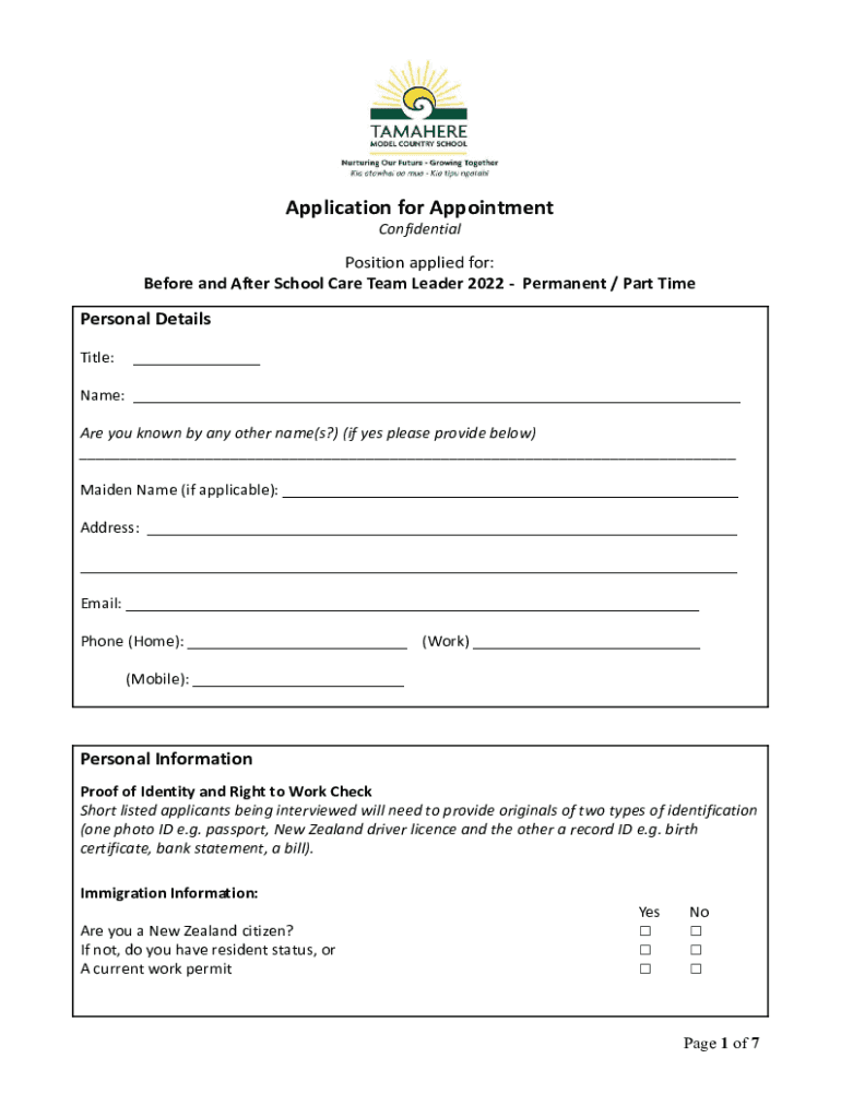 Fillable Online Team Leader job description template - Workable ...